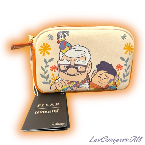 Disney | Bags | Loungefly Disney Pixar Up Carl Russell Cosmeticbag ...